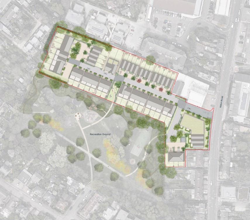 Public meeting discusses proposals for access to public recreation ground from new housing ...